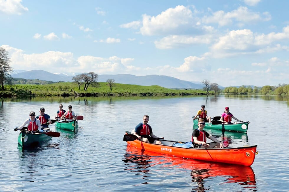 New River Spey Canoe Tour, Cairngorms - IYE